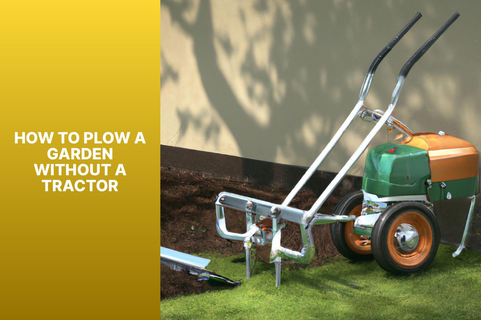 How To Plow A Garden Without A Tractor - Gardening Gains