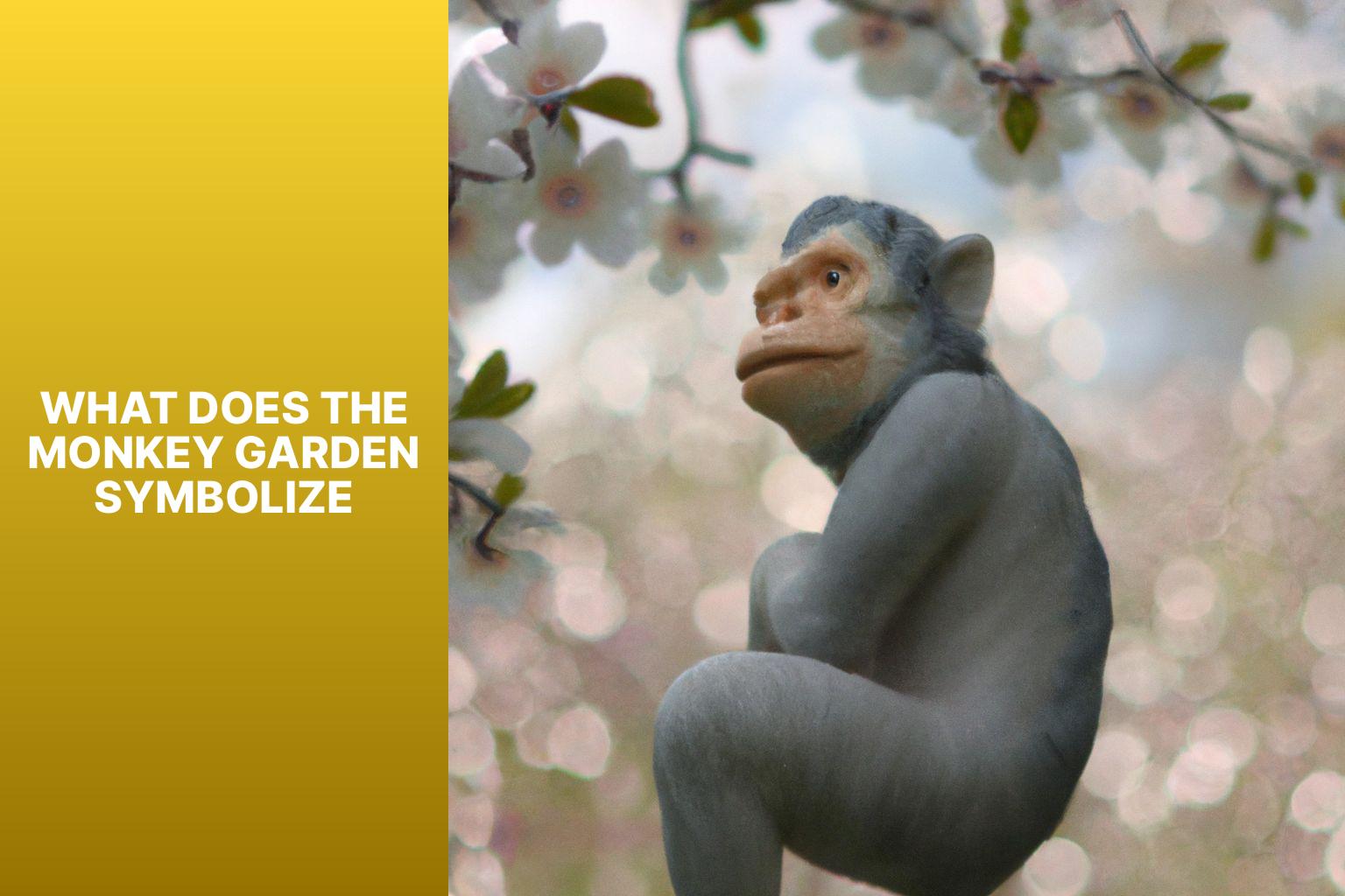 What Does The Monkey Garden Symbolize - Gardening Gains
