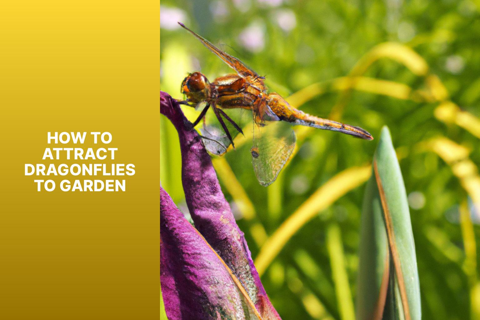 How To Attract Dragonflies To Garden - Gardening Gains